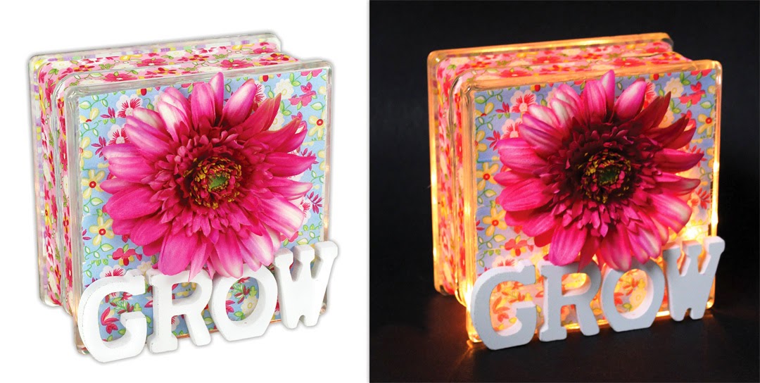 Crafts Direct Blog: Glass Block Project Inspiration
