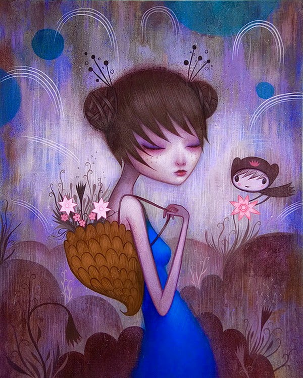 Beautiful Whimsical Illustrations by Jeremiah Ketner - Fine Art and You