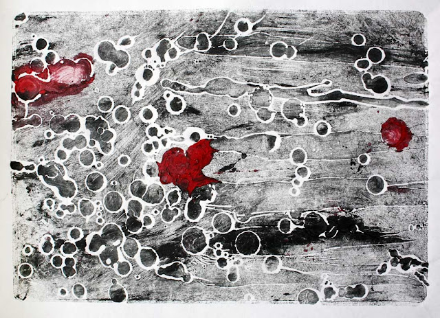 Judy Wise: Collographs with Akua Inks