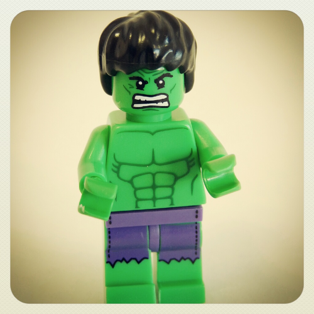 en-broc: LEGO Marvel Super Heroes : Hulk minifig