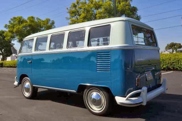VW Bus Deluxe 13 Window Sea Blue | VW Bus For Sale