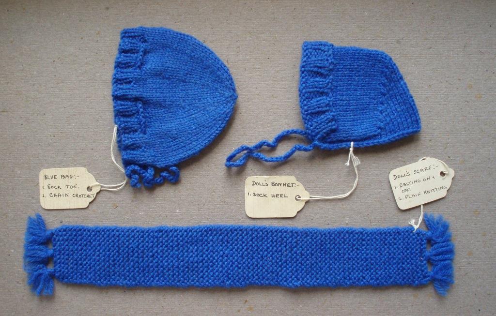 Knitting Now and Then: Needlework Samples
