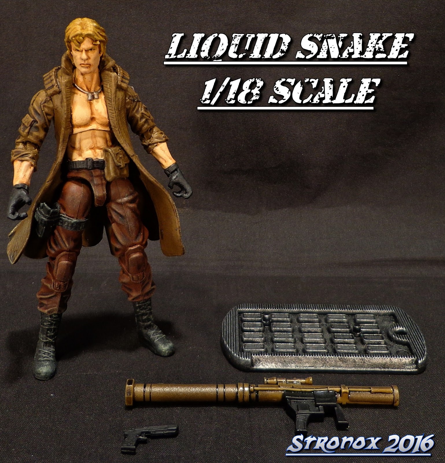 Stronox Custom Figures: Metal Gear Solid: Liquid Snake