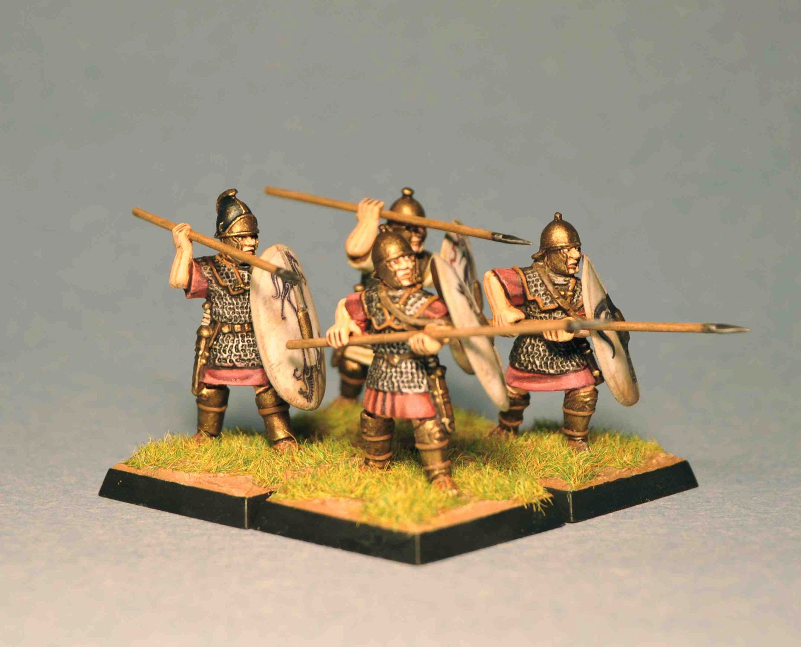 J White's Gallery: 25 mm Carthaginian Veteran Infantry