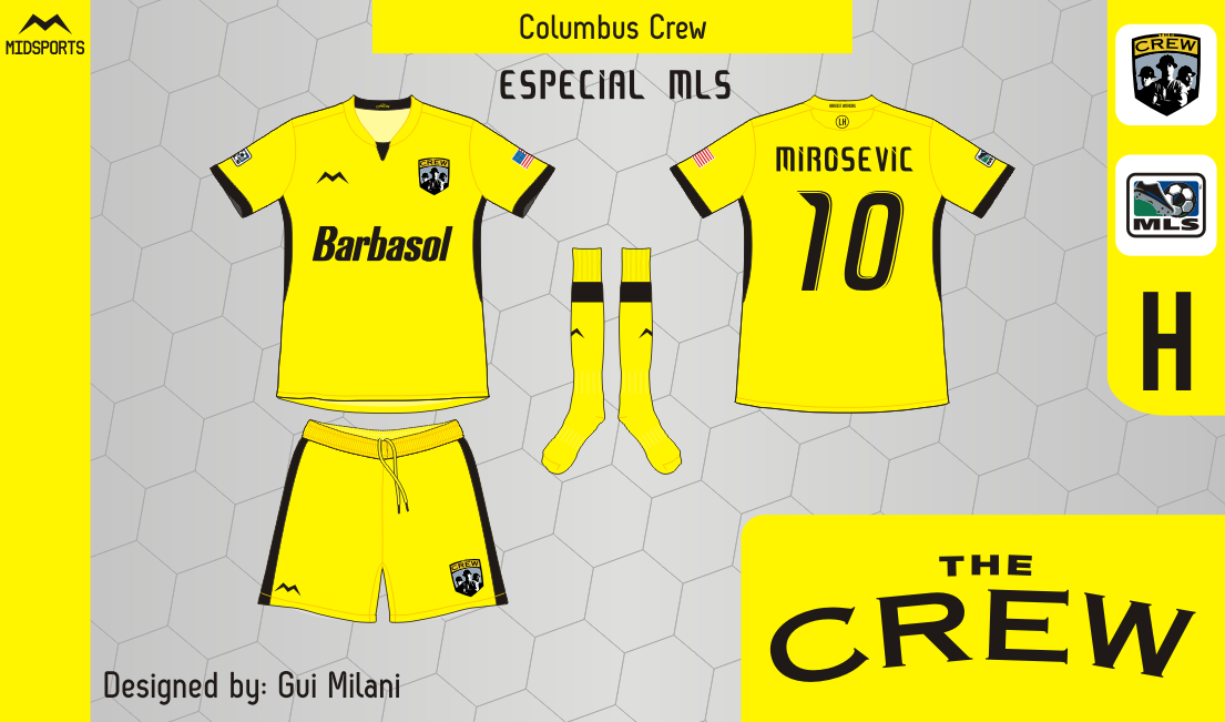 Midsports Design by Gui Milani: Especial MLS: Columbus Crew