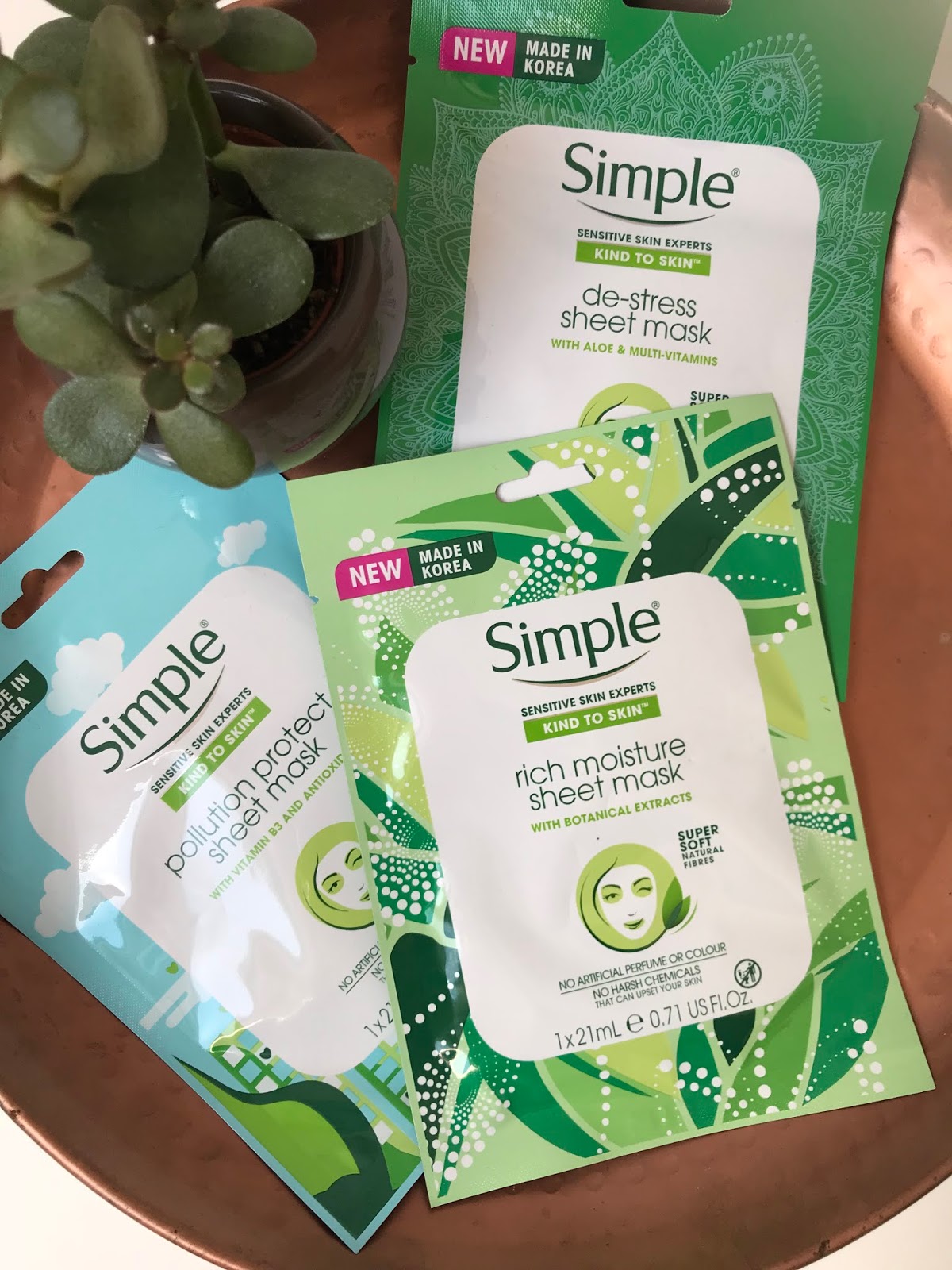 Simple | Sheet Masks