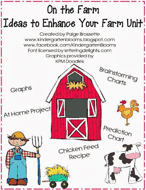 Kindergarten Blooms: Farm Animal Projects