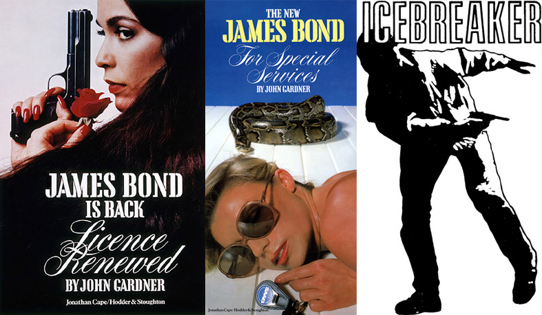The Book Bond: FIRST SET OF JOHN GARDNER 007 REPRINTS RELEASED TODAY