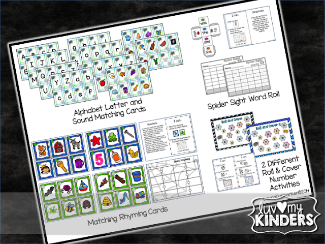 Luv My Kinders: Creepy, Crawly, Spiders!