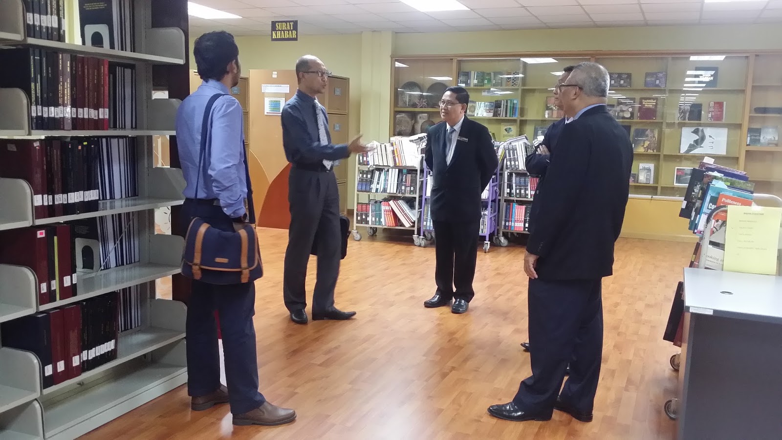 Lawatan rasmi dari Fakulti Pengurusan Maklumat, Kampus Puncak Perdana ...