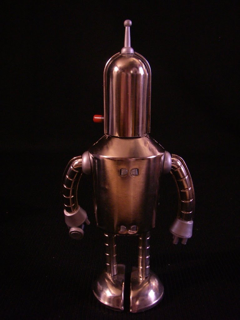 ROCKET USA FUTURAMA BENDER DIE CAST ROBOT ACTION TOY