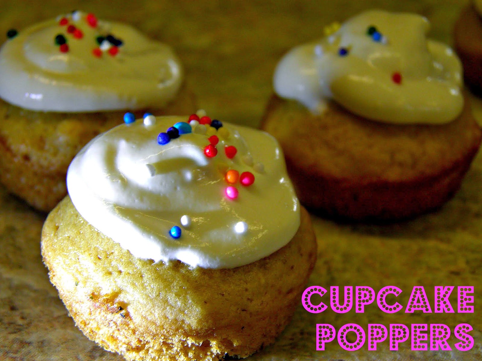 Bliss: Cupcake Poppers