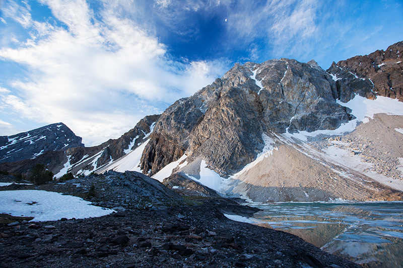 Ramblings: Morning at Pass Lake, Lost River Range, Idaho