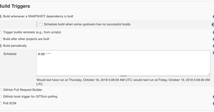 Jenkins CRON Job Scheduling Jenkins CRON Job Scheduling