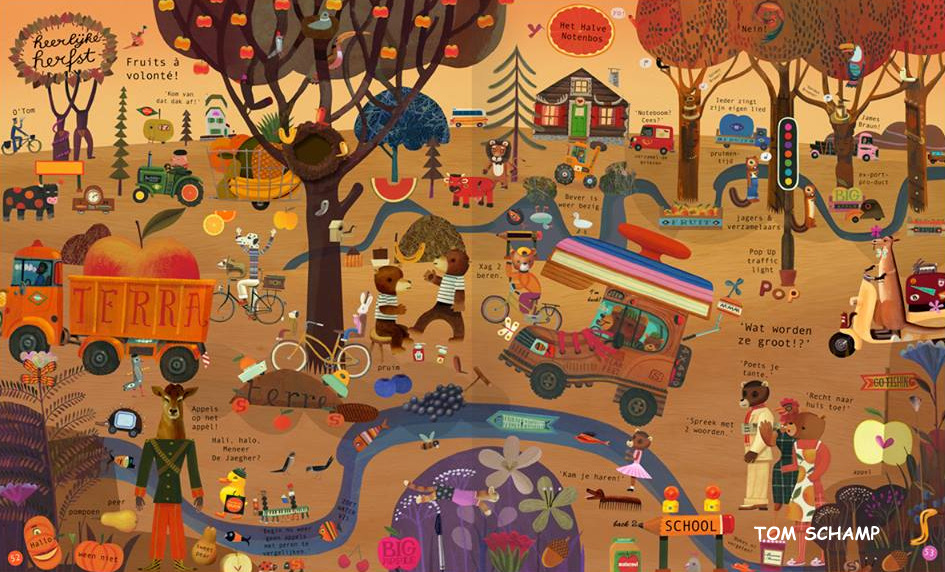 CRUCITA GUTIÉRREZ SEGOVIA: MIS AMIGOS ILUSTRADORES -TOM SCHAMP