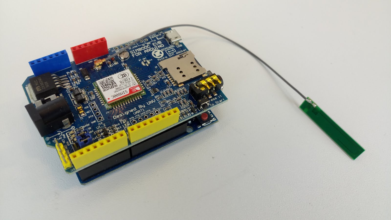 Arduino GSM IOT: Yeni Arduino GSM Shield V1