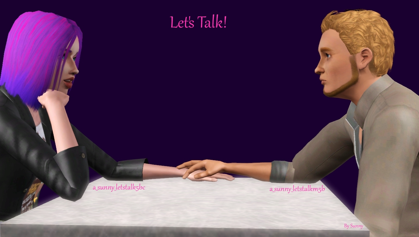 Sims 3 couple poses talking - digitalwes