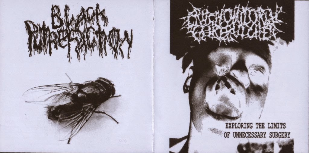 _ O _ P _ I _ U _ M __ H _ U _ M _: Black Putrefaction & Crucivomitorial Butcher - Black ...
