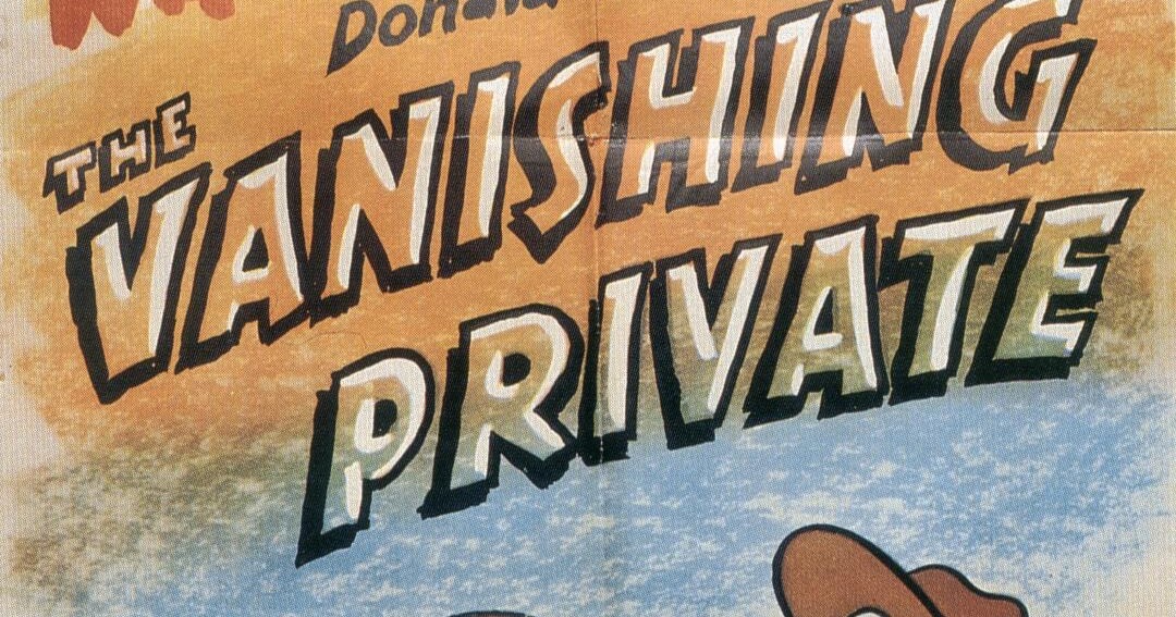 FILMOGRAFIA DISNEY: DONALD INVISIBLE