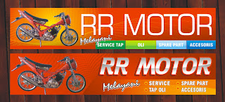 boobel: Sample Banner Motor Cycle