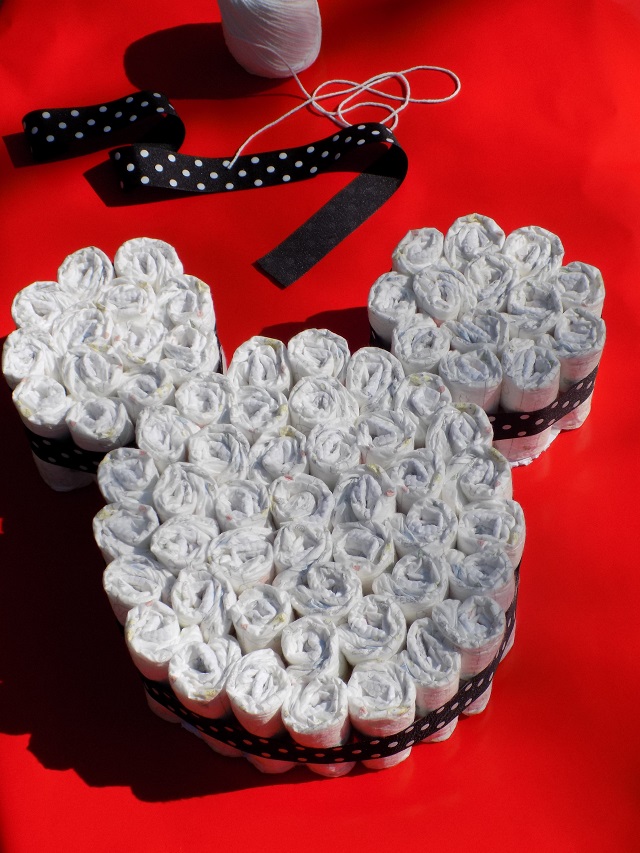 One Savvy Mom ™ | NYC Area Mom Blog: DIY Mickey Mouse Shaped Diaper ...