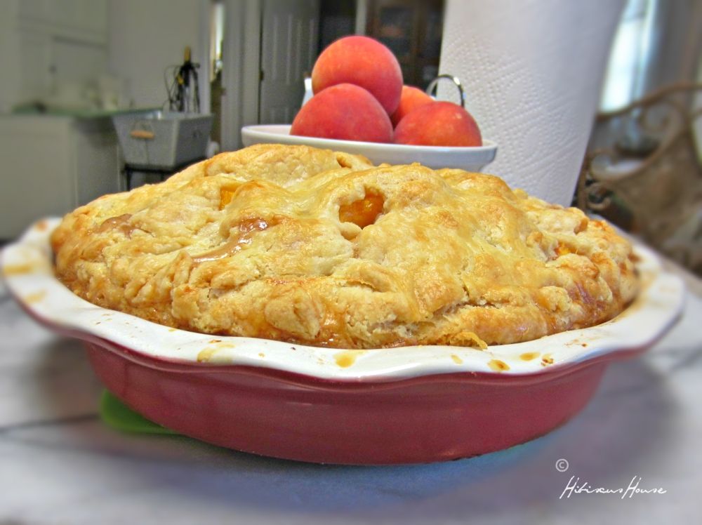 Hibiscus House: Fresh Peach Pie Filling Recipe Hibiscus House: Fresh Peach Pie Filling Recipe
