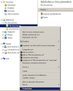 Apuntes I.T: Como tener un backup on-line de la carpeta Mis Documentos