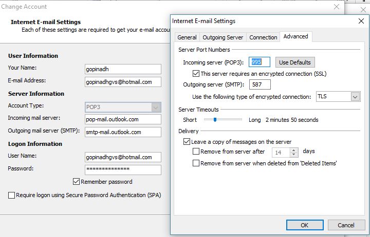 Welcome To Gopinadh's Blog: Outlook