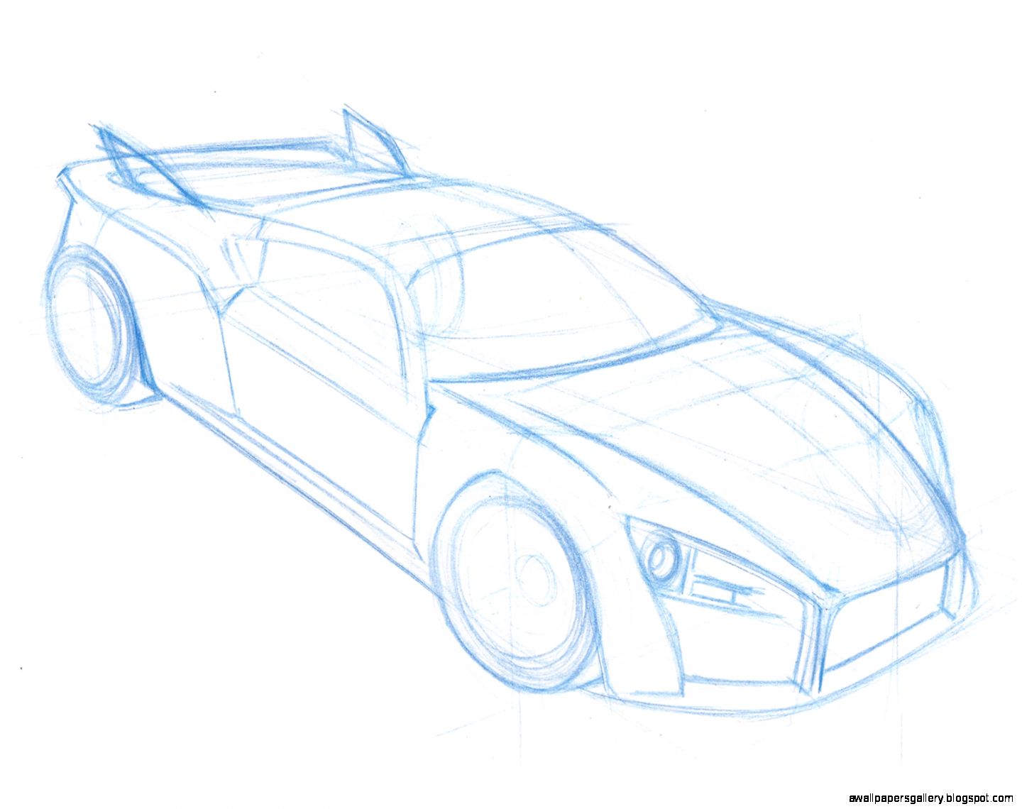 Cool Easy Car Drawings | Wallpapers Gallery