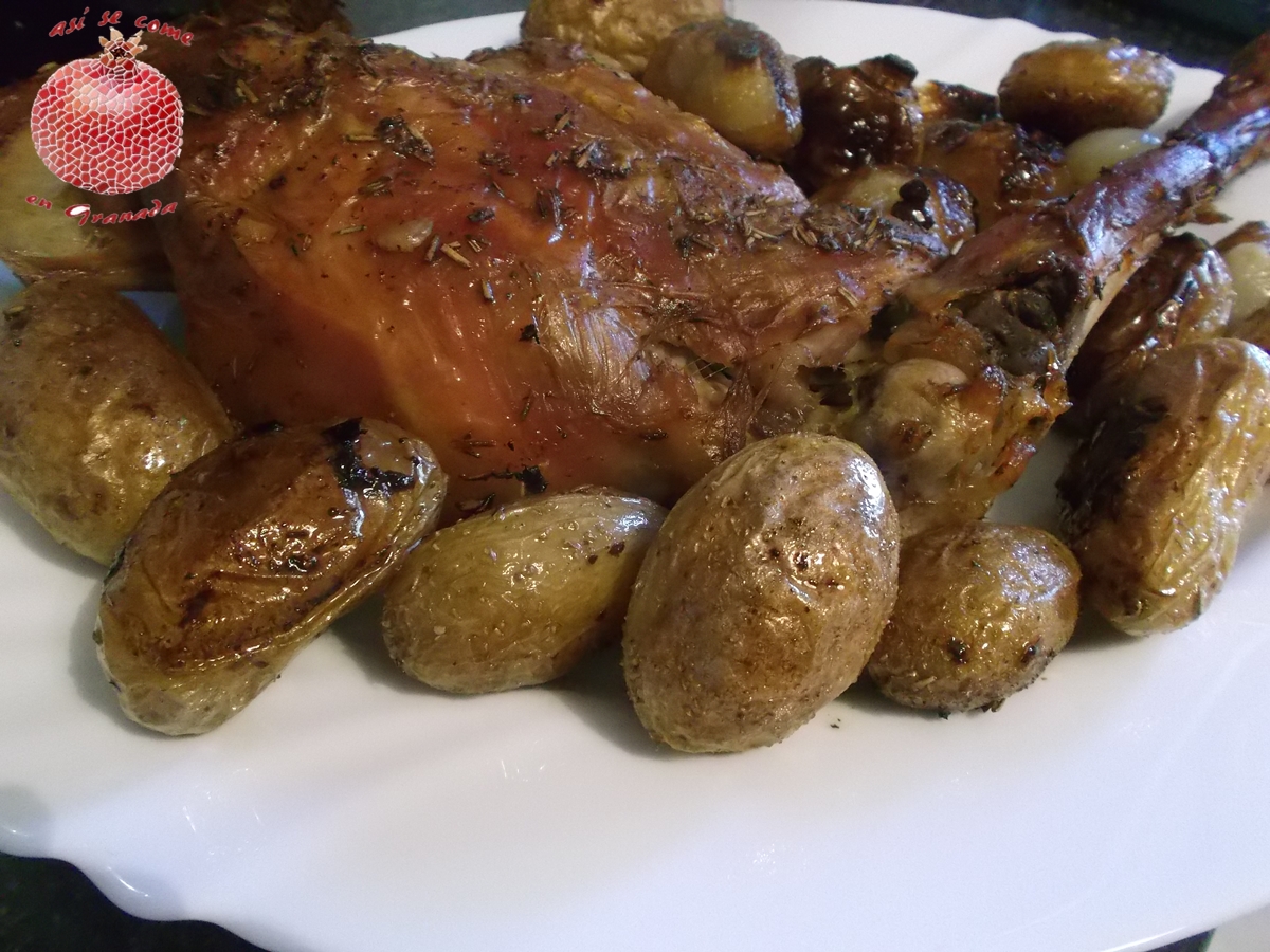 Así se come en Granada.: Choto al horno