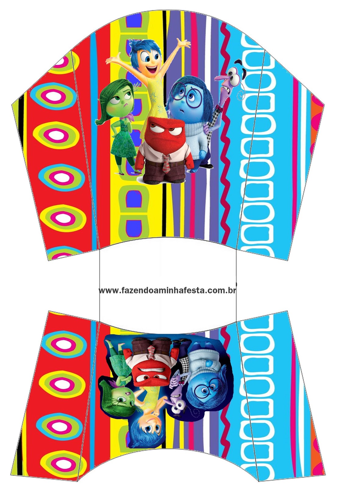 Birthday of Inside Out: Free Printable Boxes. - Oh My Fiesta! in english