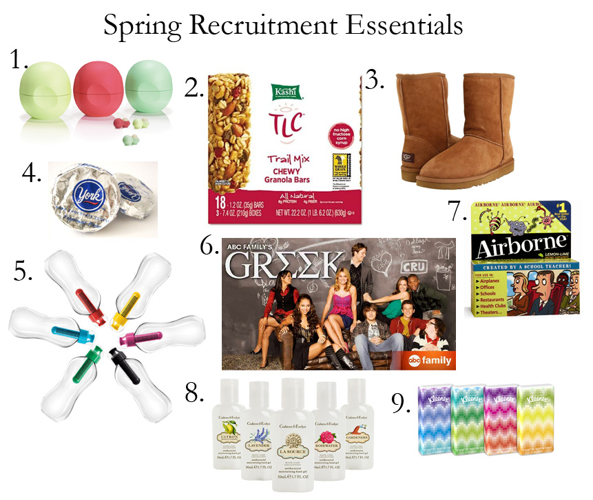 : How to Stay Happy (and Healthy) During Spring Recruitment