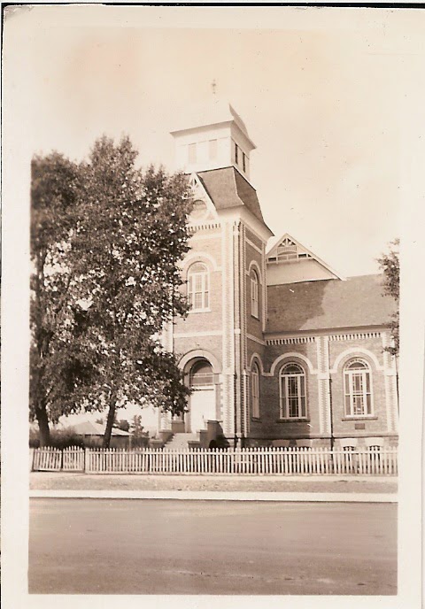 Ancestral Ties: Randolph, Utah Chapel 1950 and 1958