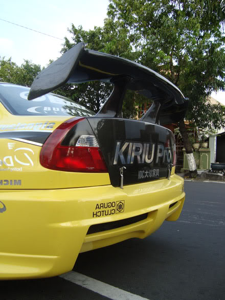 Modified Mitsubishi Lancer