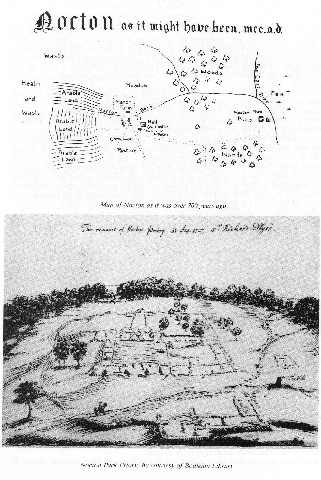 Nocton in Lincolnshire: Early Days of Nocton