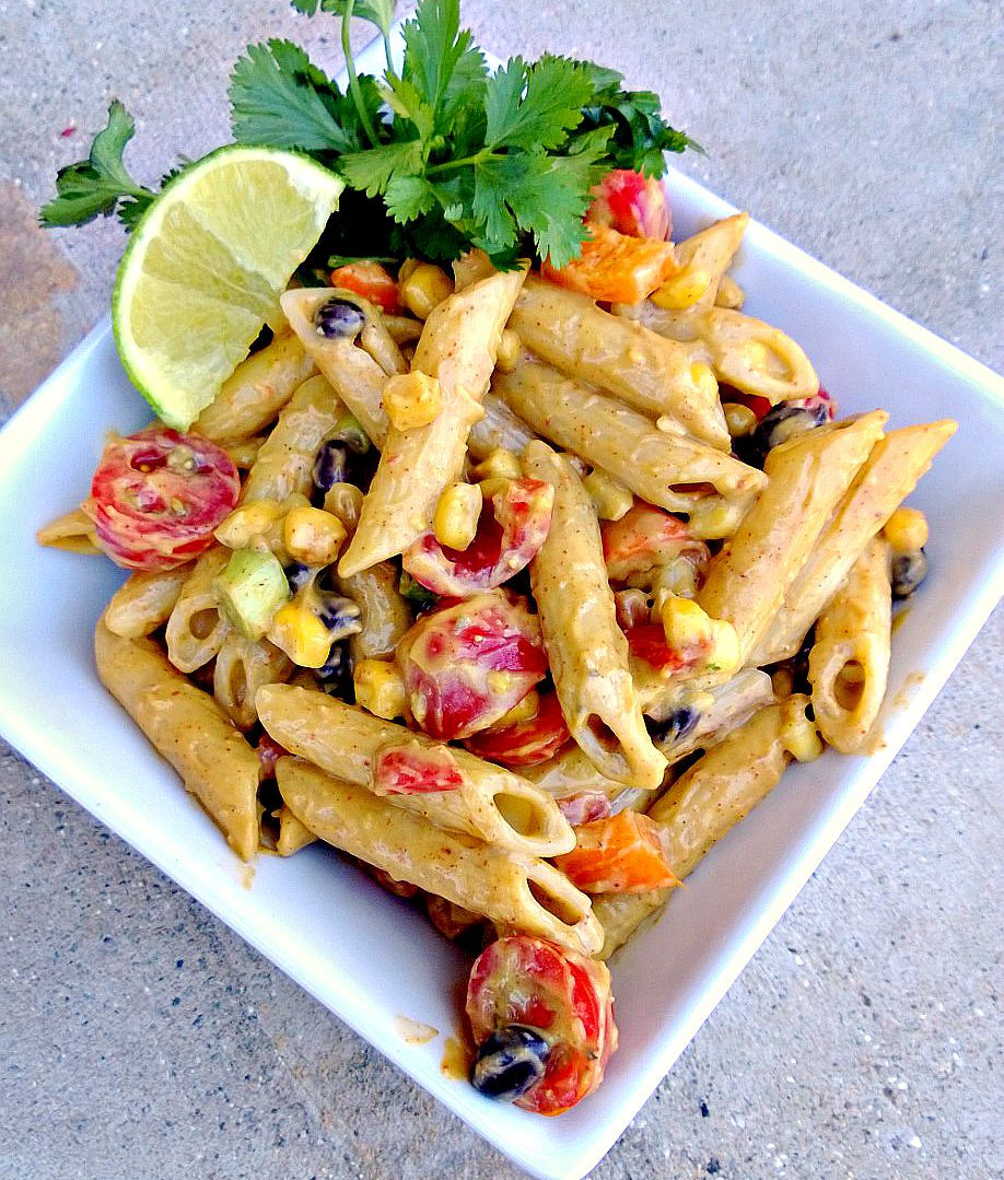 Yummy Fiesta Pasta Salad - Lou Lou Girls