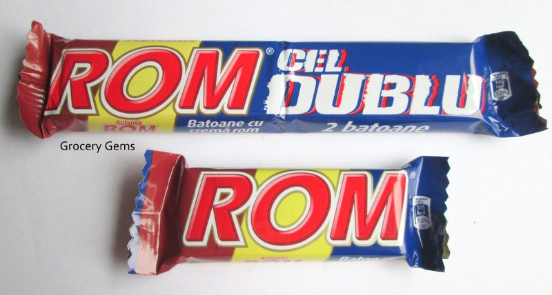 Grocery Gems: Around the World: Romania - ROM Chocolate Bar