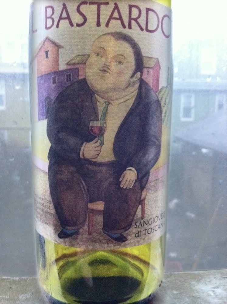 vigna uva vino: Il Bastardo Sangiovese Rosso di Toscana 2009 IGT