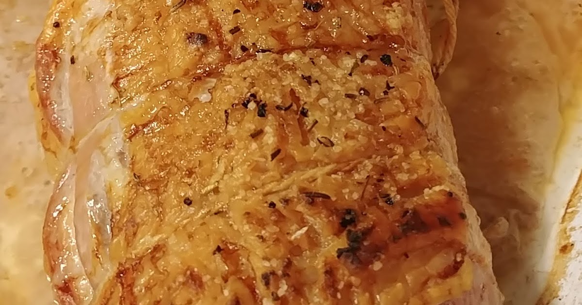 Reverse Sear Pork Loin