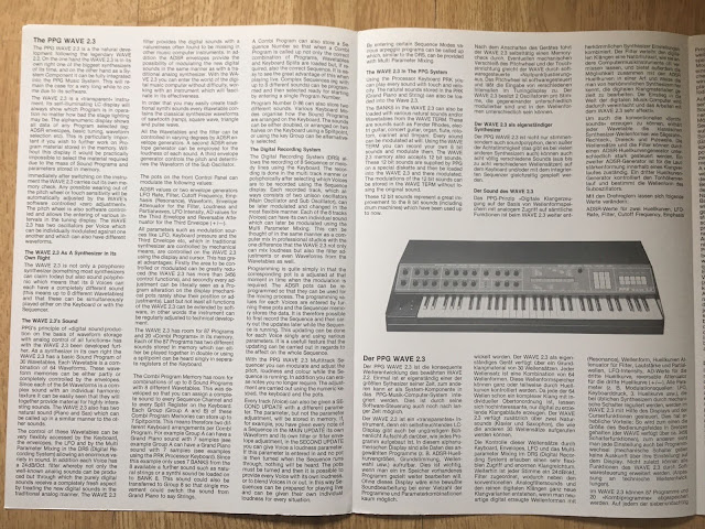 MATRIXSYNTH: PPG Wave Collection *Original Brochure*