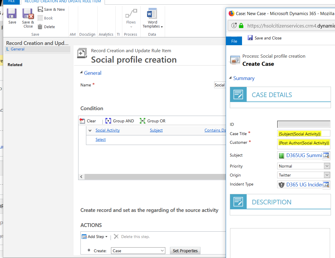 The Dynamics Evolution Unexpected Error On Record Creation Update
