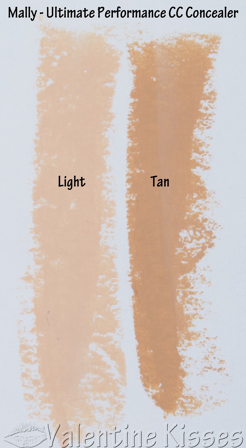 Valentine Kisses: Mally Ultimate Performance CC Concealer in shades ...