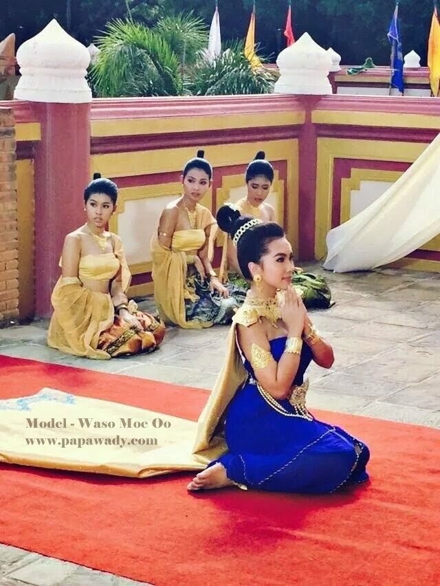 Myanmar Model Girl - War So Moe Oo in Ma Ni Sandar Shooting | Myanmar ...