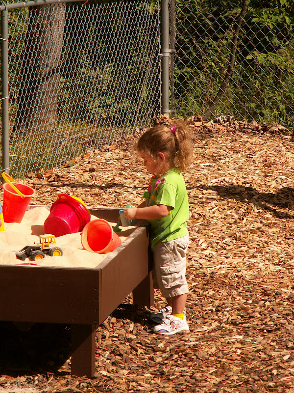 "The Kids Place" Home Daycare and Preschool: Our New Addition... a sandbox