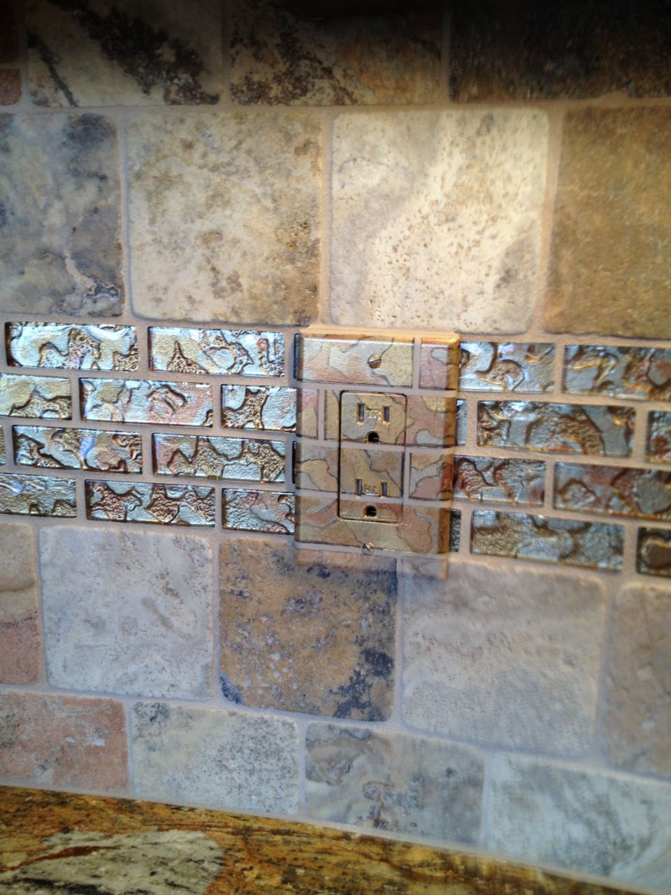 The Granite Gurus: Golden Ray Granite Kitchen from MGS by Design