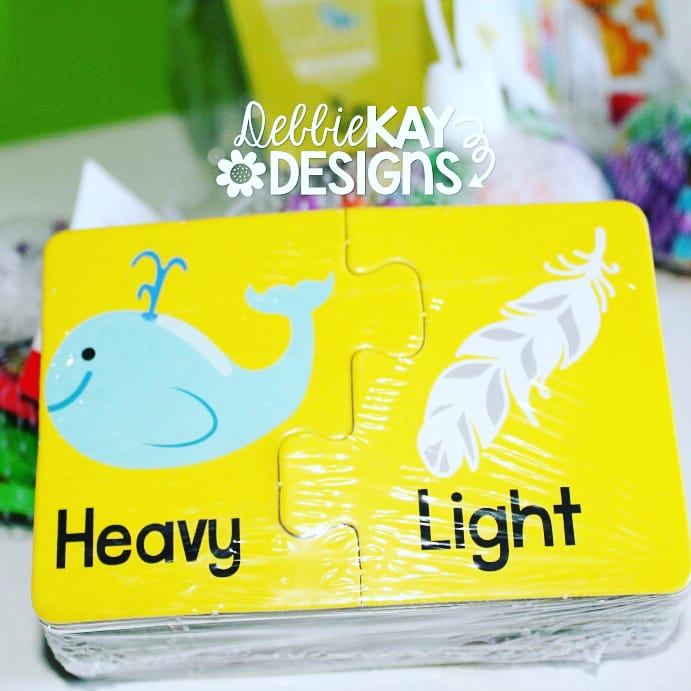 debbie kay designs: Target Dollar Spot 2018: Opposite Puzzle Cards