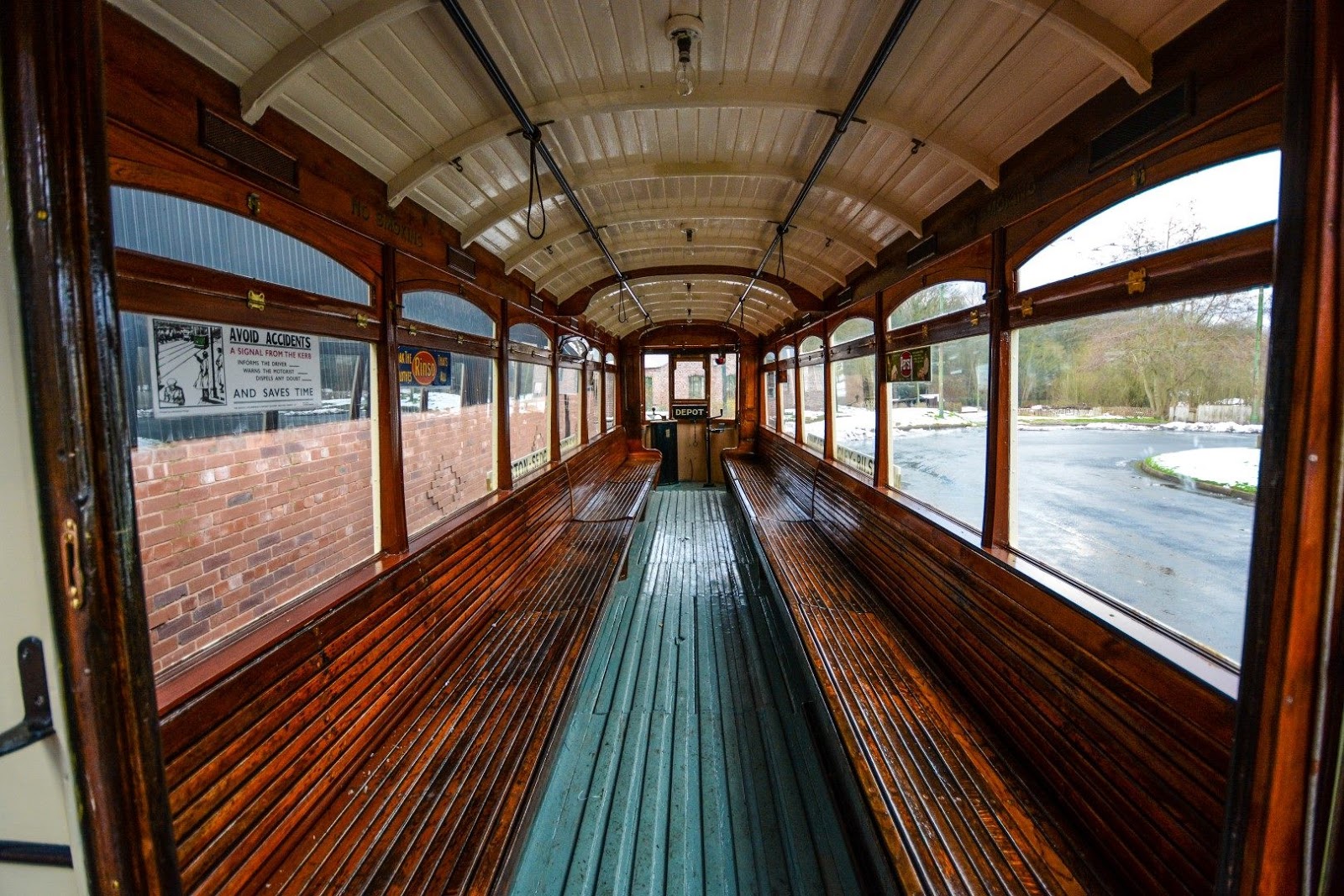 Shedworking: Converted tram shed reconverted into tram