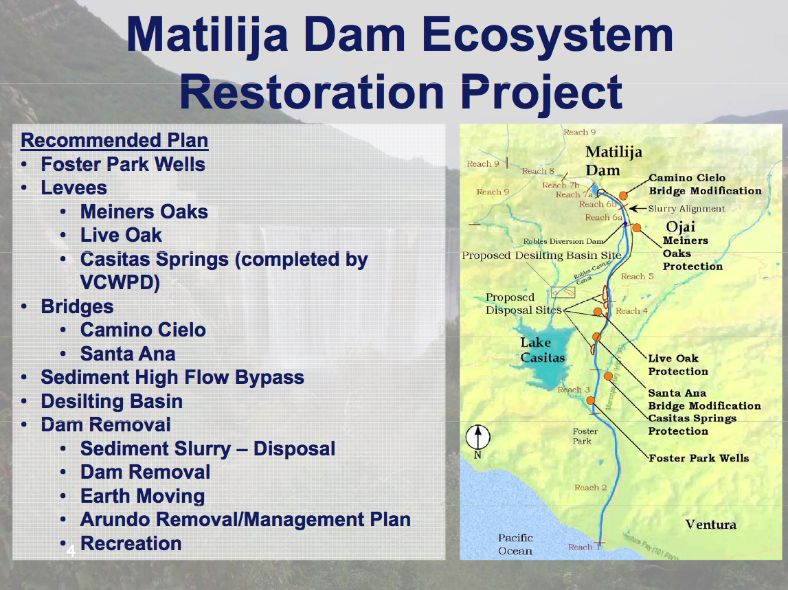 Ventura River Ecosystem: Matilija Dam 2012 update