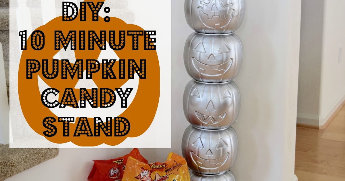 DIY: 10 Minute Pumpkin Candy Stand | Anchors Aweigh