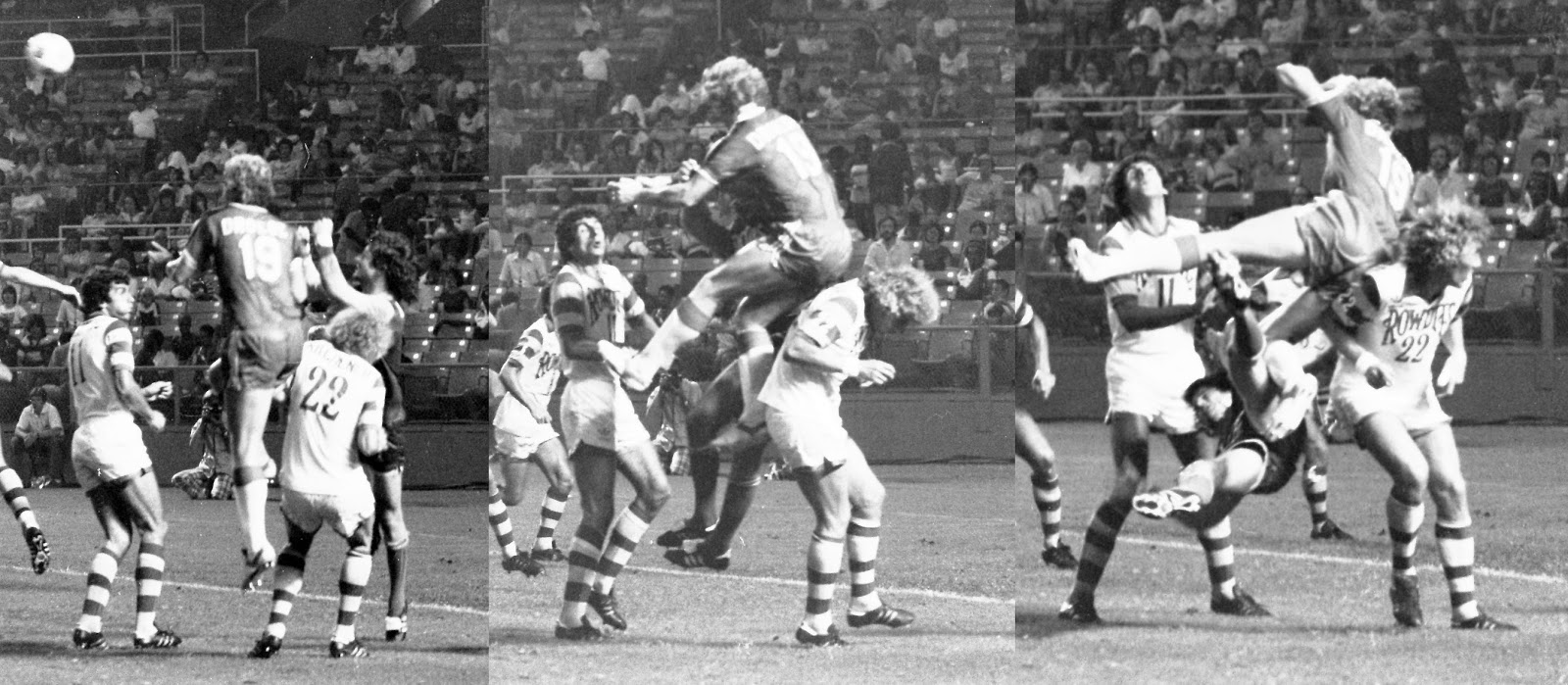 Washington Diplomats NASL: Don Droege vs Barry Kitchener, 1979